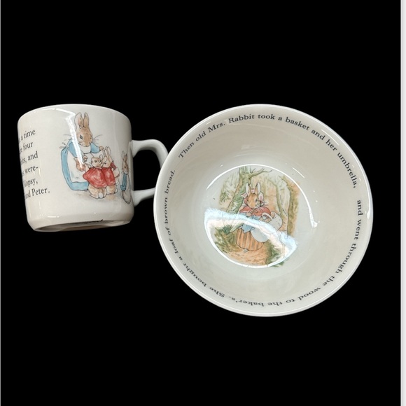 Wedgwood | Dining | Peter Rabbit Wedgwood Bowl Cup Made In England ...
